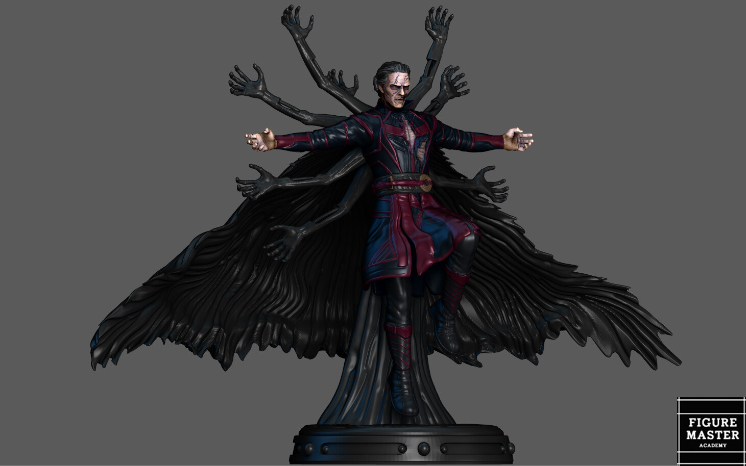 ArtStation - DOCTOR STRANGE ZOMBIE MULTIVERSE OF MADNESS MARVEL MCU 3D ...