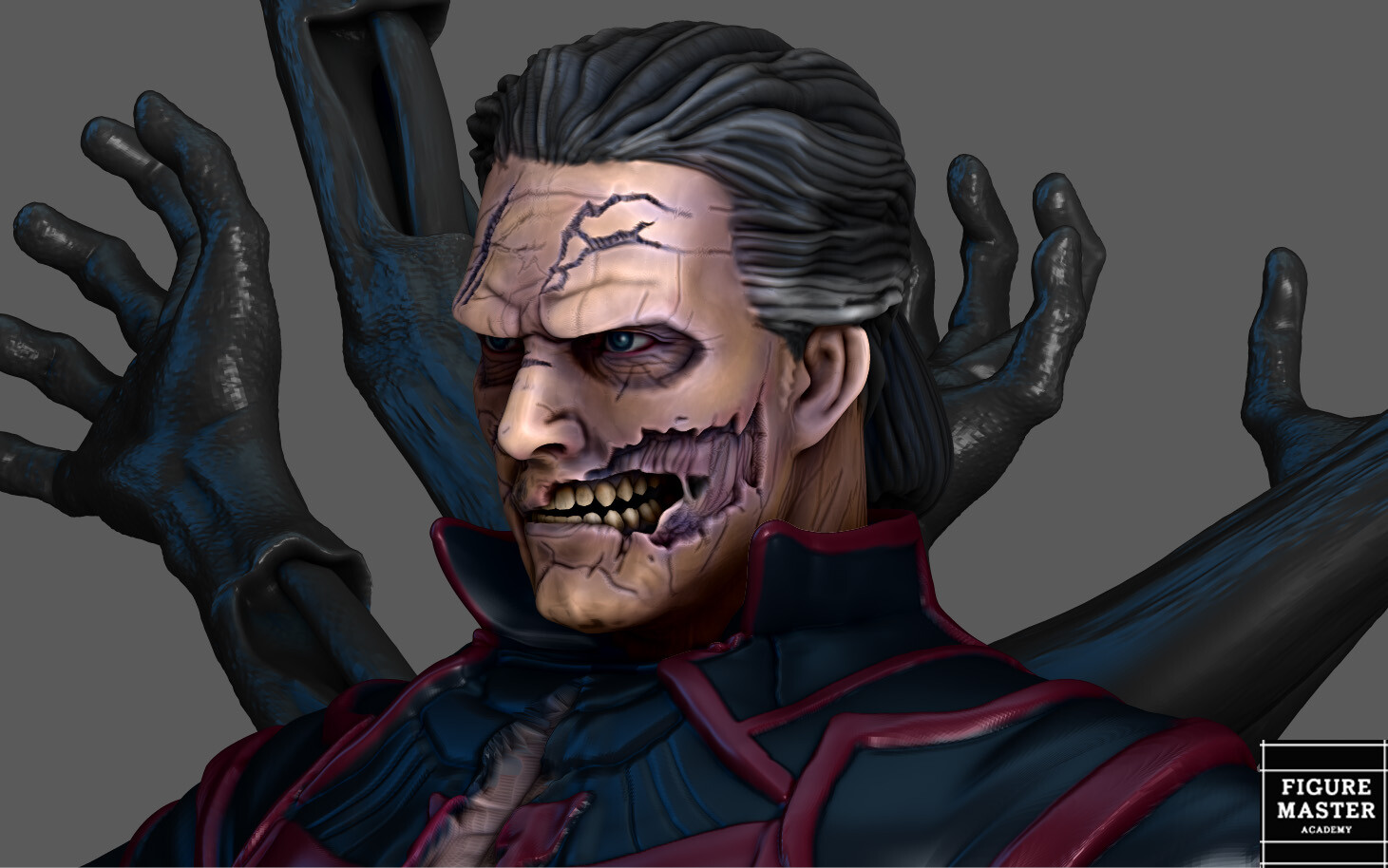 ArtStation - DOCTOR STRANGE ZOMBIE MULTIVERSE OF MADNESS MARVEL MCU 3D ...