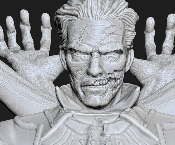 ArtStation - DOCTOR STRANGE ZOMBIE MULTIVERSE OF MADNESS MARVEL MCU 3D ...