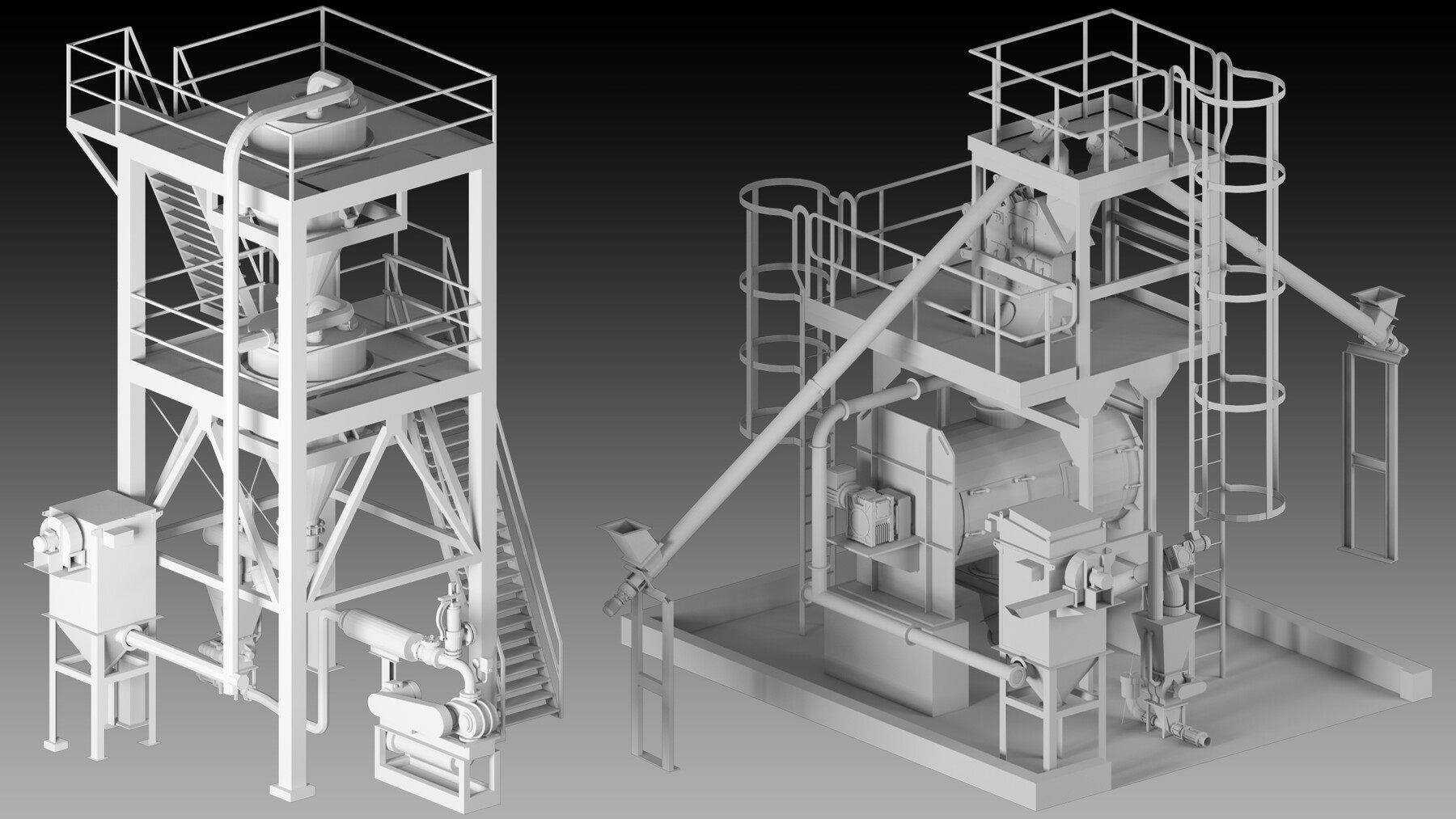 ArtStation - 12 Factory Props-High detail 3d models- Vol 04 | Resources