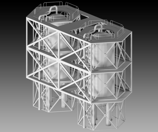 ArtStation - 12 Factory Props-High detail 3d models- Vol 04 | Resources