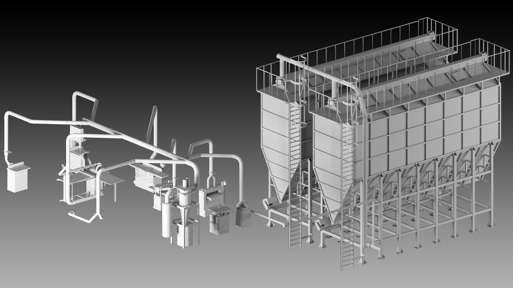 ArtStation - 12 Factory Props-High detail 3d models- Vol 04 | Resources