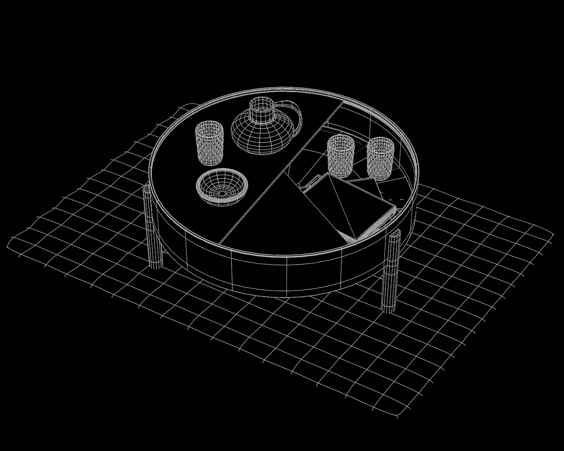 ArtStation - Coffee Table Set | Resources