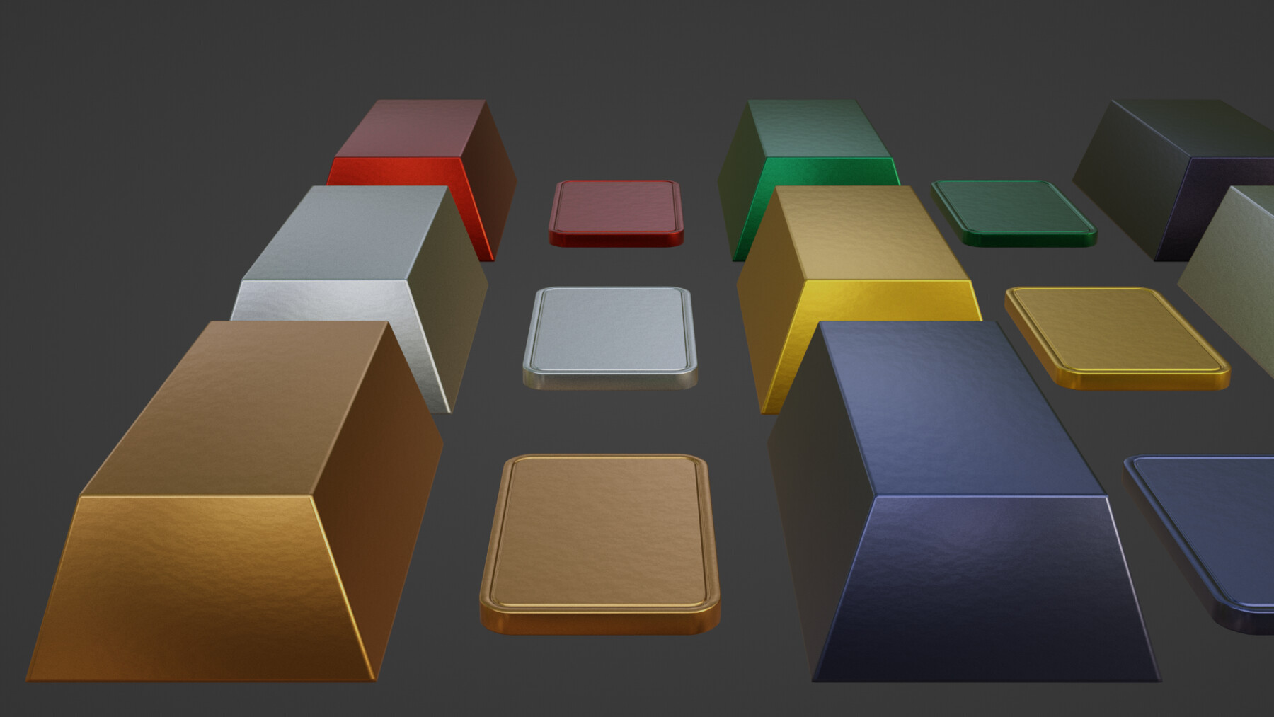 ArtStation - Mineral Ore Bars | Game Assets