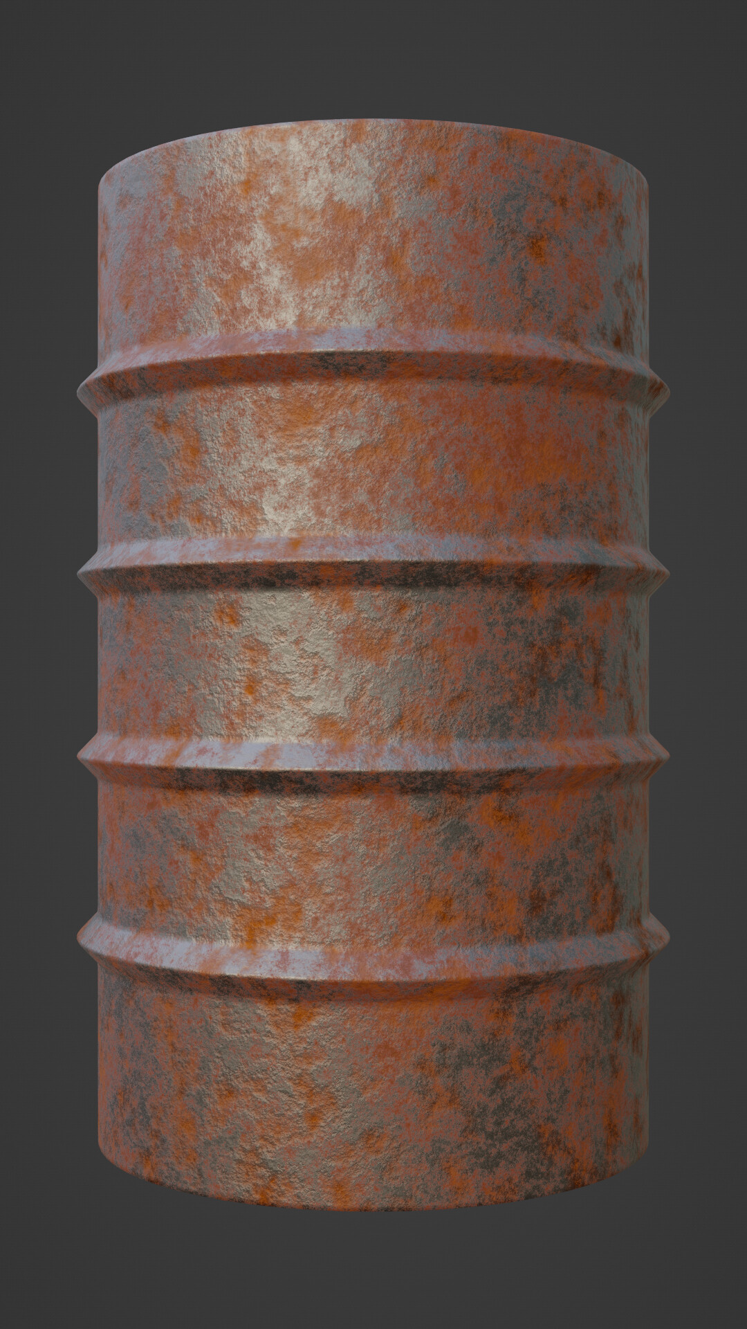 ArtStation - Rusty Metal Barrels | Game Assets