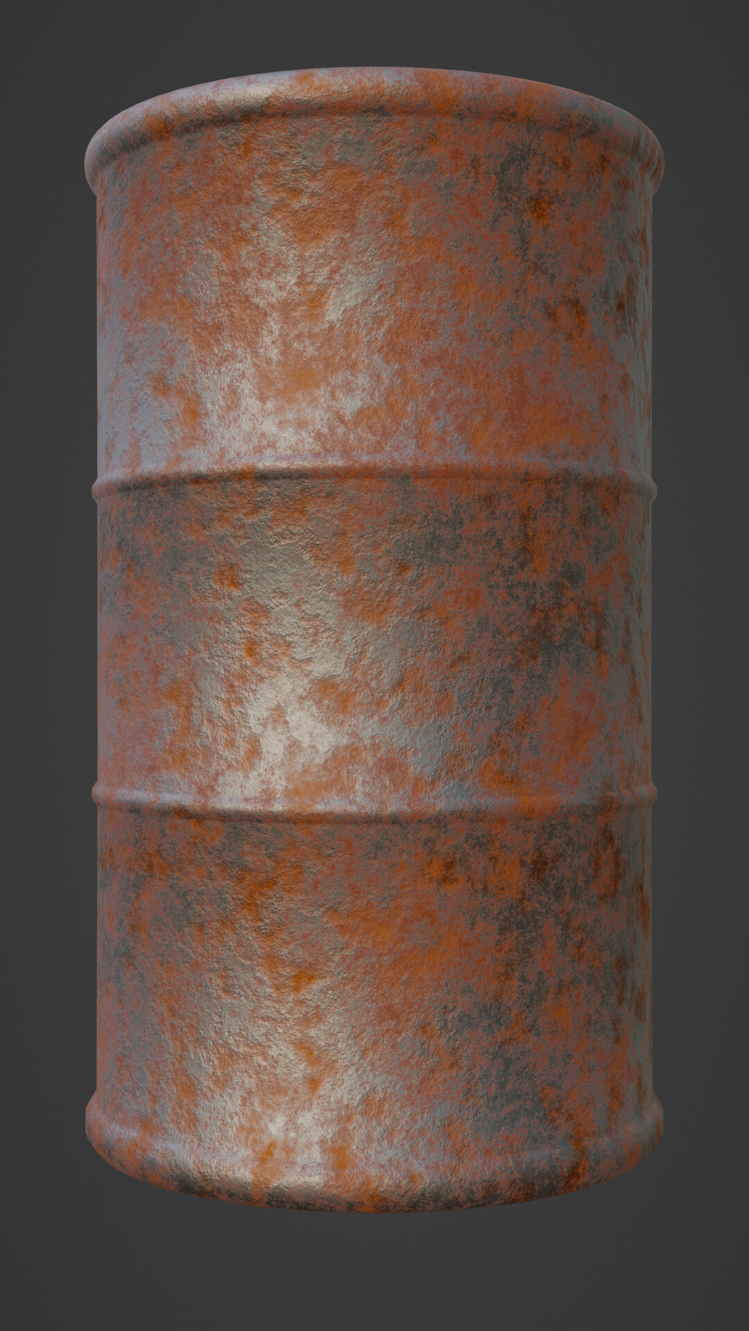 ArtStation - Rusty Metal Barrels | Game Assets