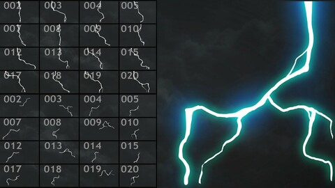 ArtStation - Lightning Collection | Game Assets
