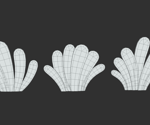 ArtStation - bush type | Game Assets