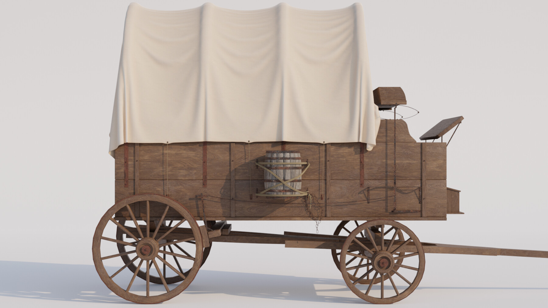ArtStation - Covered Wagon | Resources