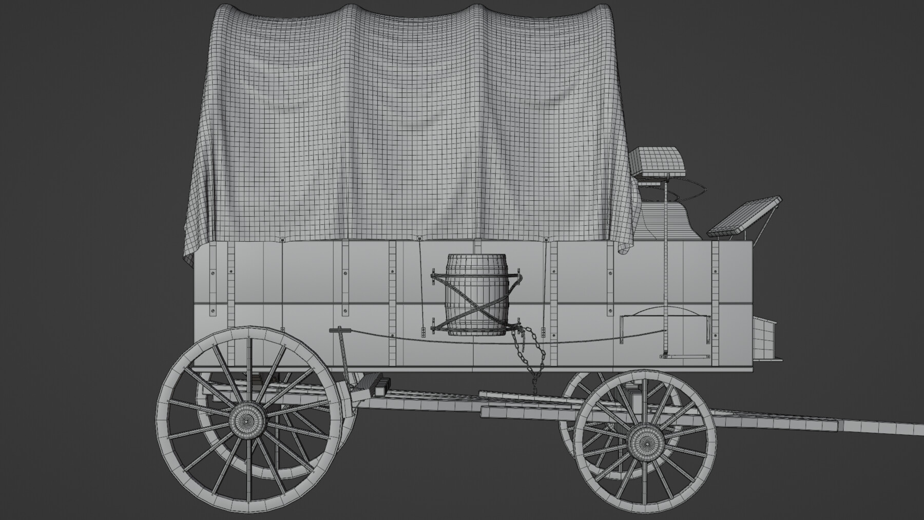 ArtStation - Covered Wagon | Resources