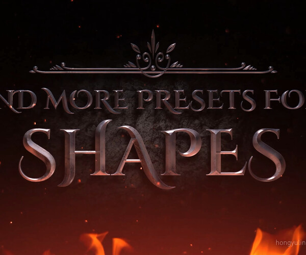 ArtStation - Fantasy Title Template The Forge | Resources