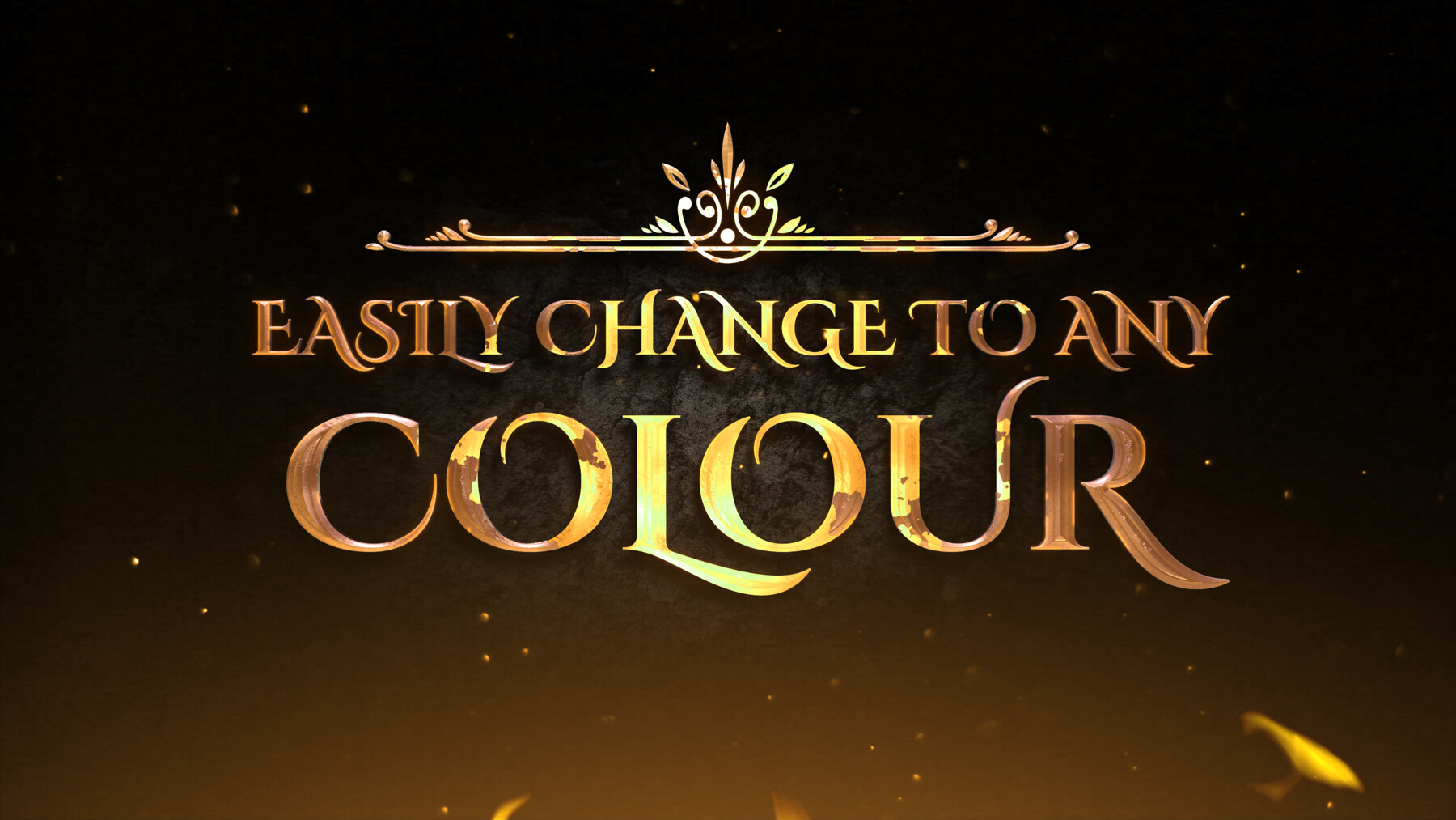 ArtStation - Fantasy Title Template The Forge | Resources