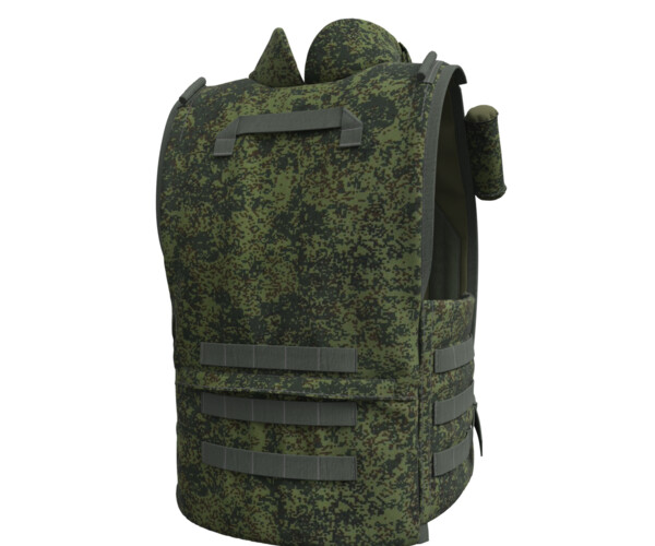 ArtStation - Russian Army Bulletproof Vest 6b45 "Ratnik" (Marvelous ...