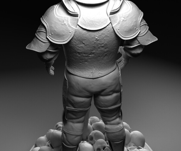 ArtStation - Dead Knight 3D model | Artworks