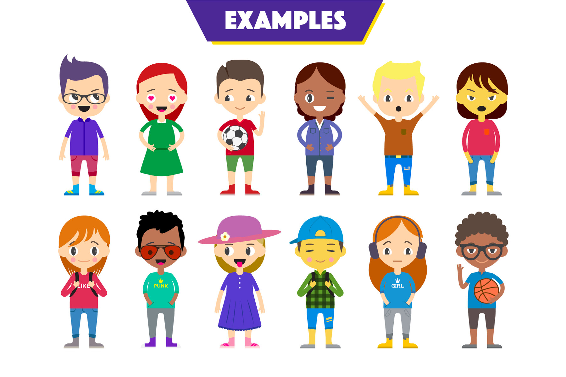 ArtStation - Kids Character Creator 1.0 | Game Assets