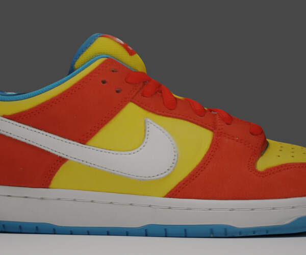 ArtStation - Nike SB Dunk Low Pro Bart Simpson | Game Assets