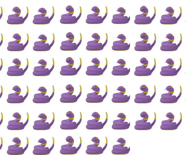 ArtStation - Ekans battler SV rpgmaker MV/MZ | Game Assets