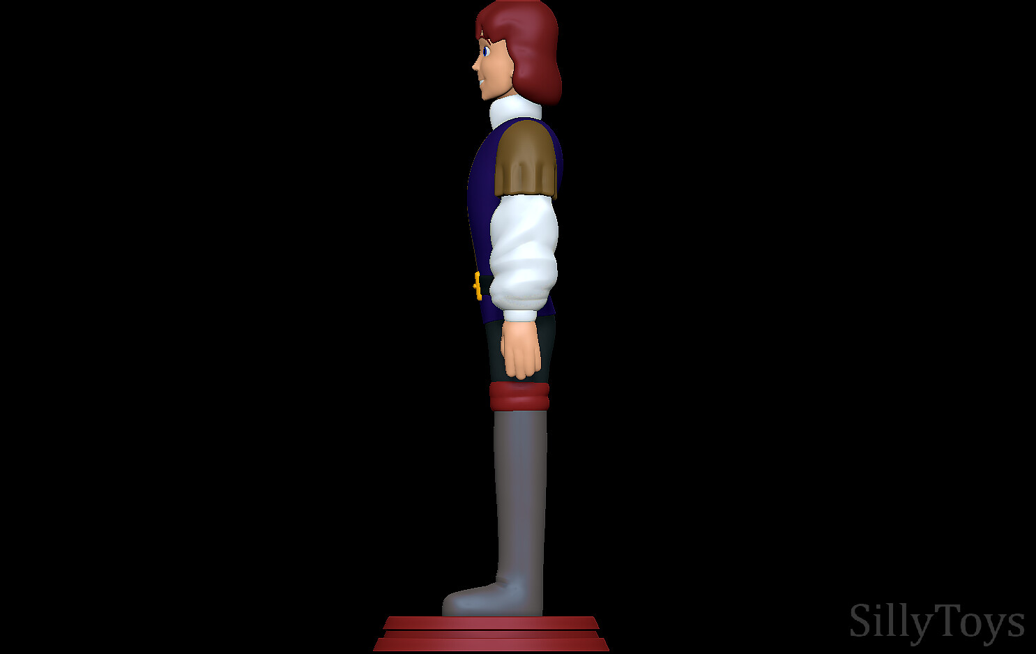 ArtStation - Prince Derek - The Swan Princess 3D print model | Resources