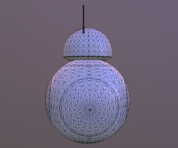 ArtStation - STAR WARS BB-8 DROID low-poly PBR | Game Assets