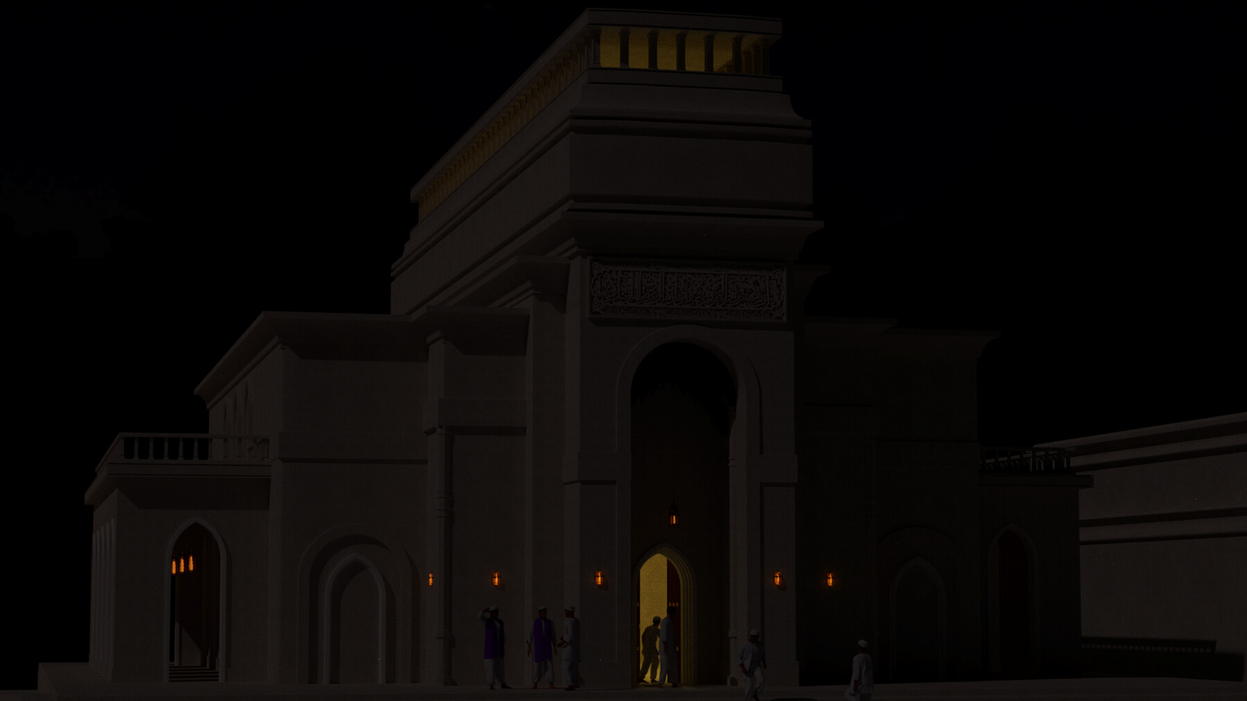 ArtStation - Ancient Persia - Zoroastrian Fire Temple | Game Assets
