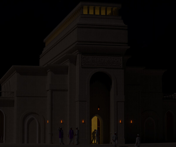 ArtStation - Ancient Persia - Zoroastrian Fire Temple | Game Assets