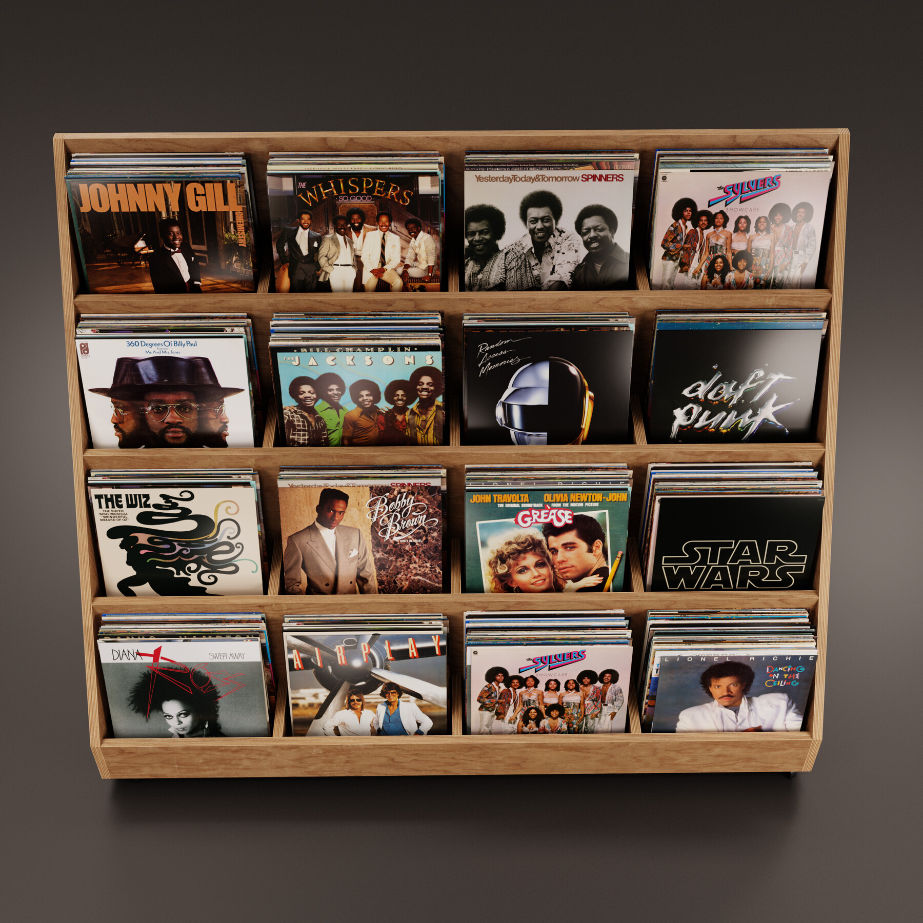 ArtStation - Vinyl Storage No41 | Resources