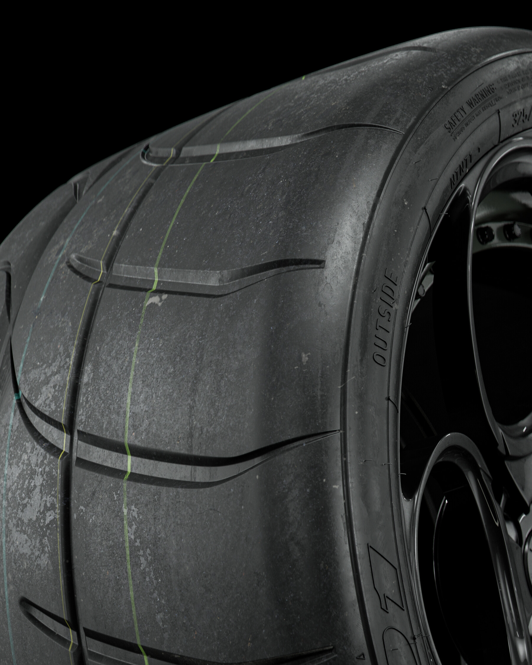 ArtStation - Nitto NT01 • 325/30 ZR19 (101W) (Real World Details ...