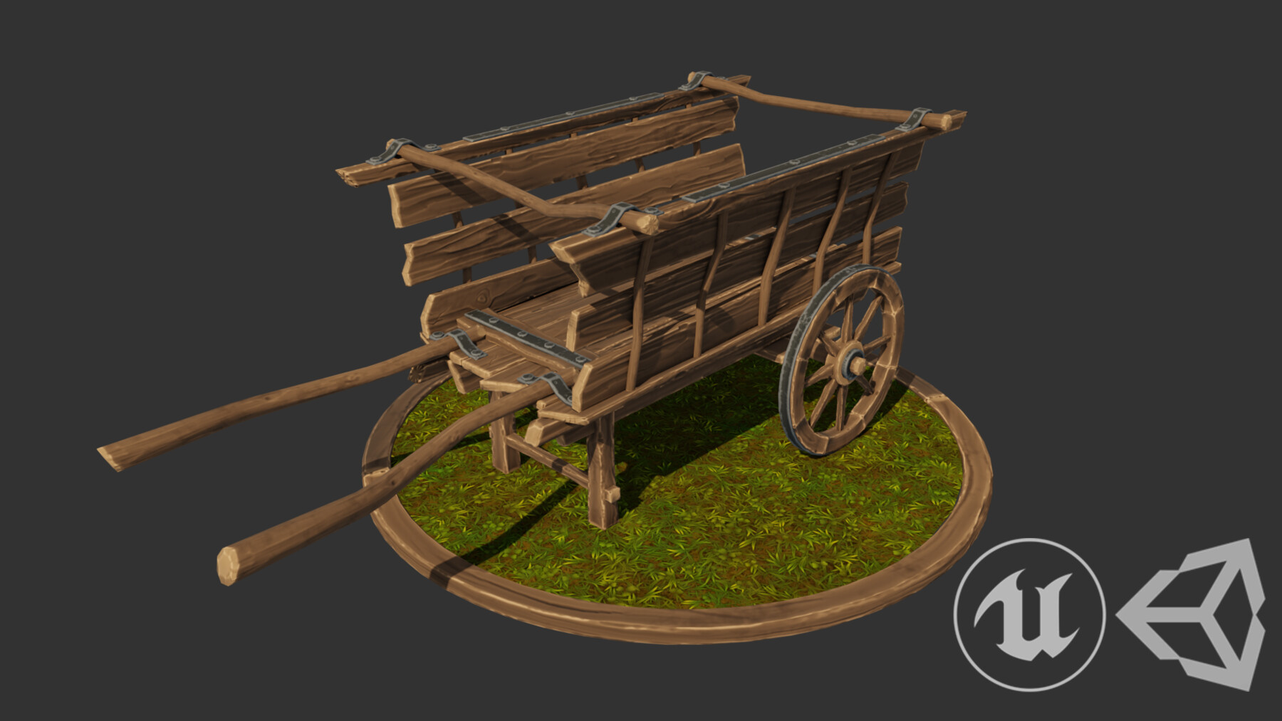 ArtStation - Stylized Carts Bundle | Game Assets