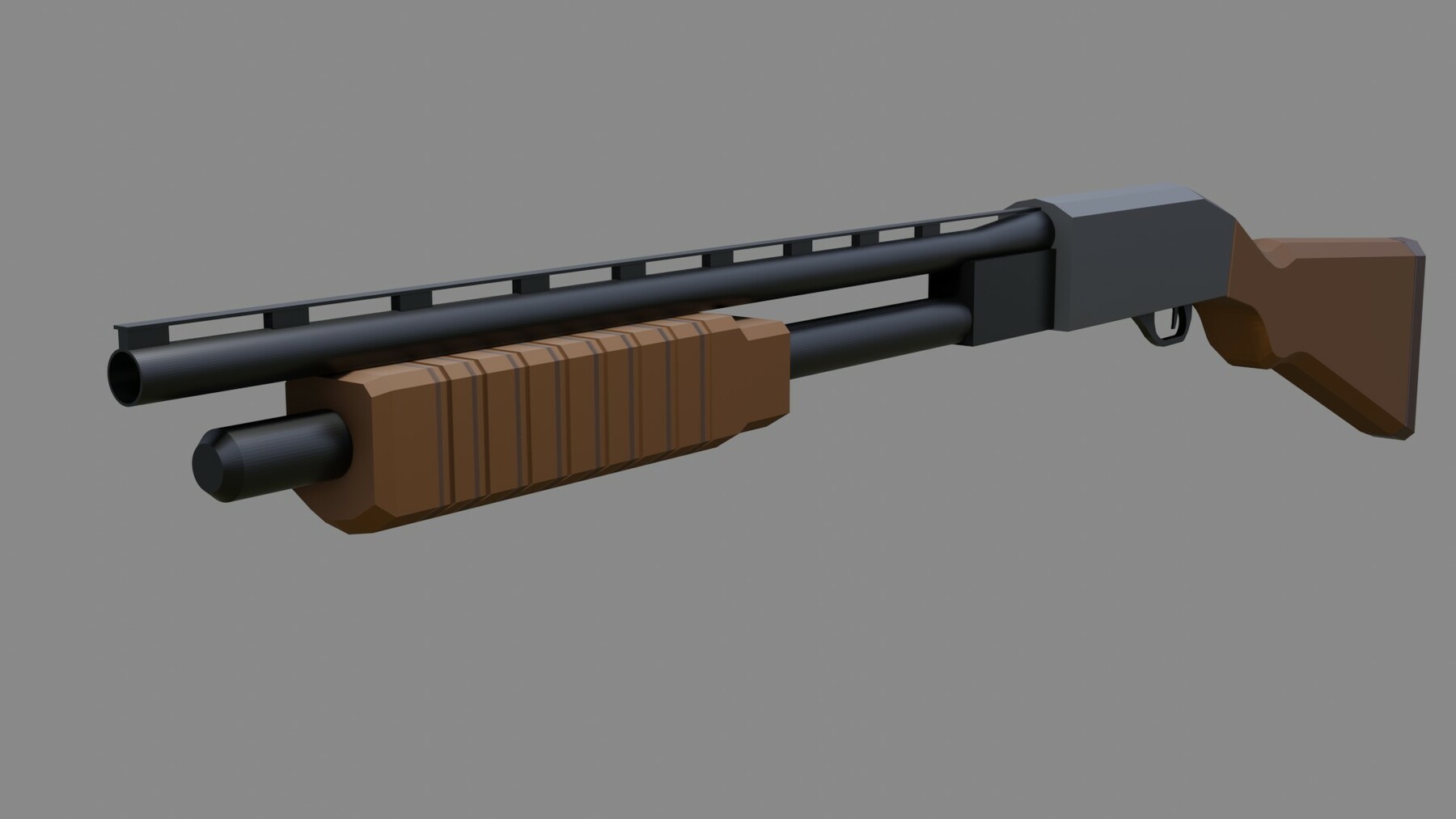ArtStation - FPS Shotgun - Low Poly - Game Ready | Game Assets