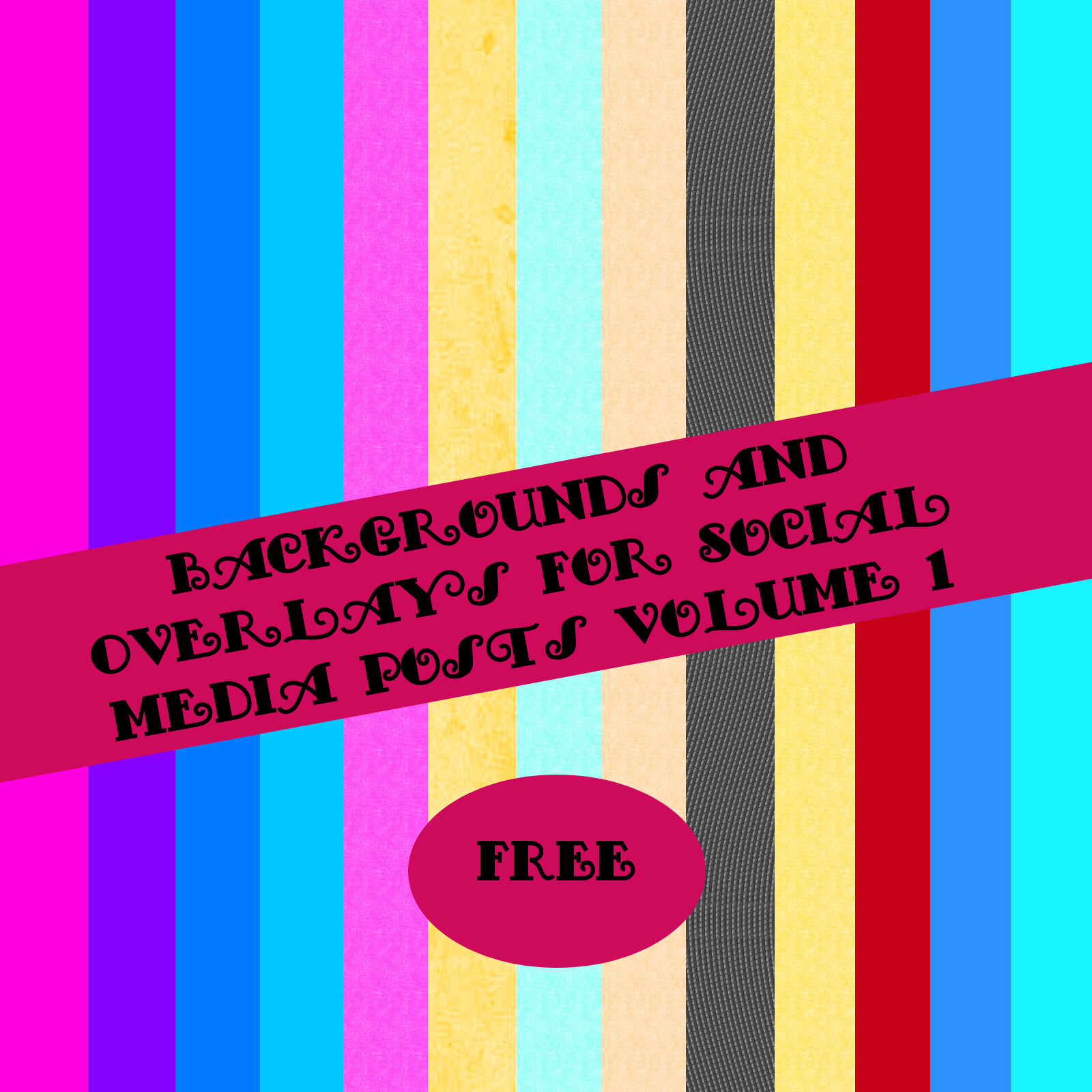 ArtStation - Backgrounds and Overlays for Social Media Posts Vol. 1 ...