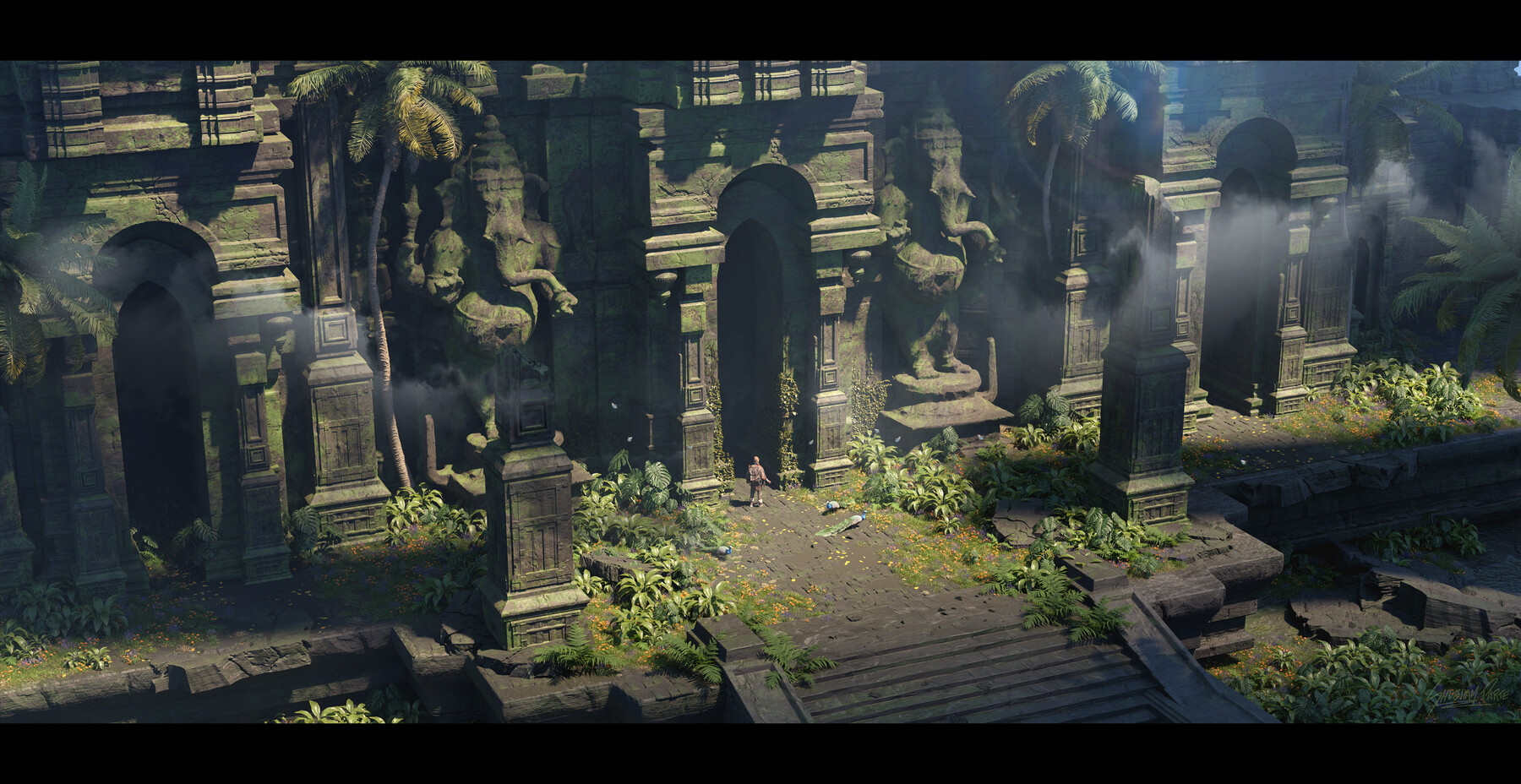 ArtStation - Ancient Indian Temple Architecture - 3D Kitbashing Asset Pack | Resources