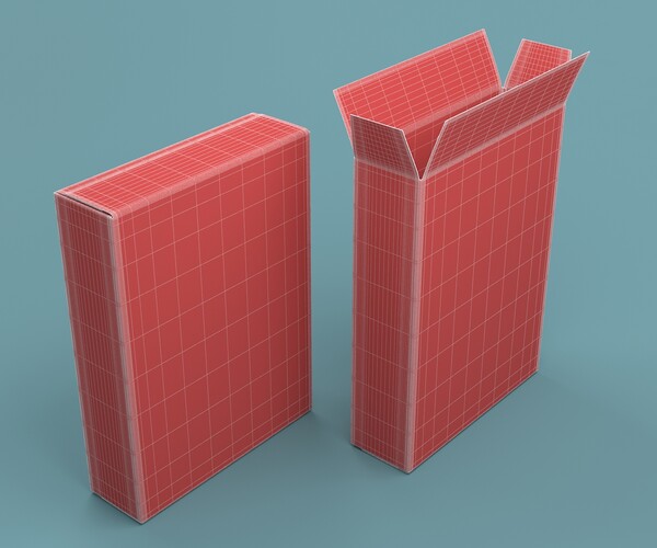 ArtStation - Package Box 3D model | Resources
