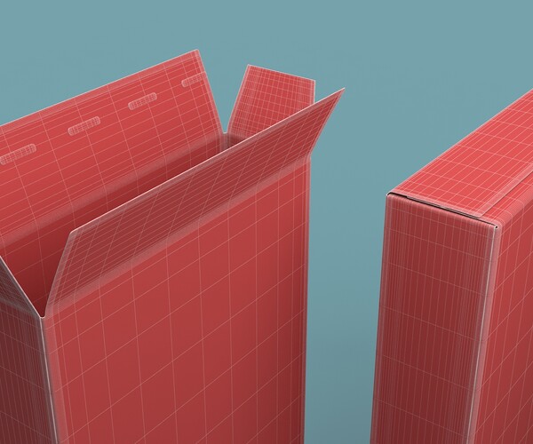 ArtStation - Package Box 3D model | Resources