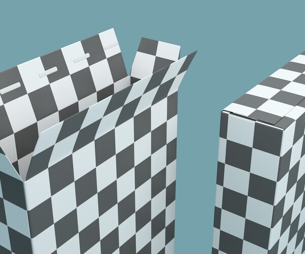 ArtStation - Package Box 3D model | Resources