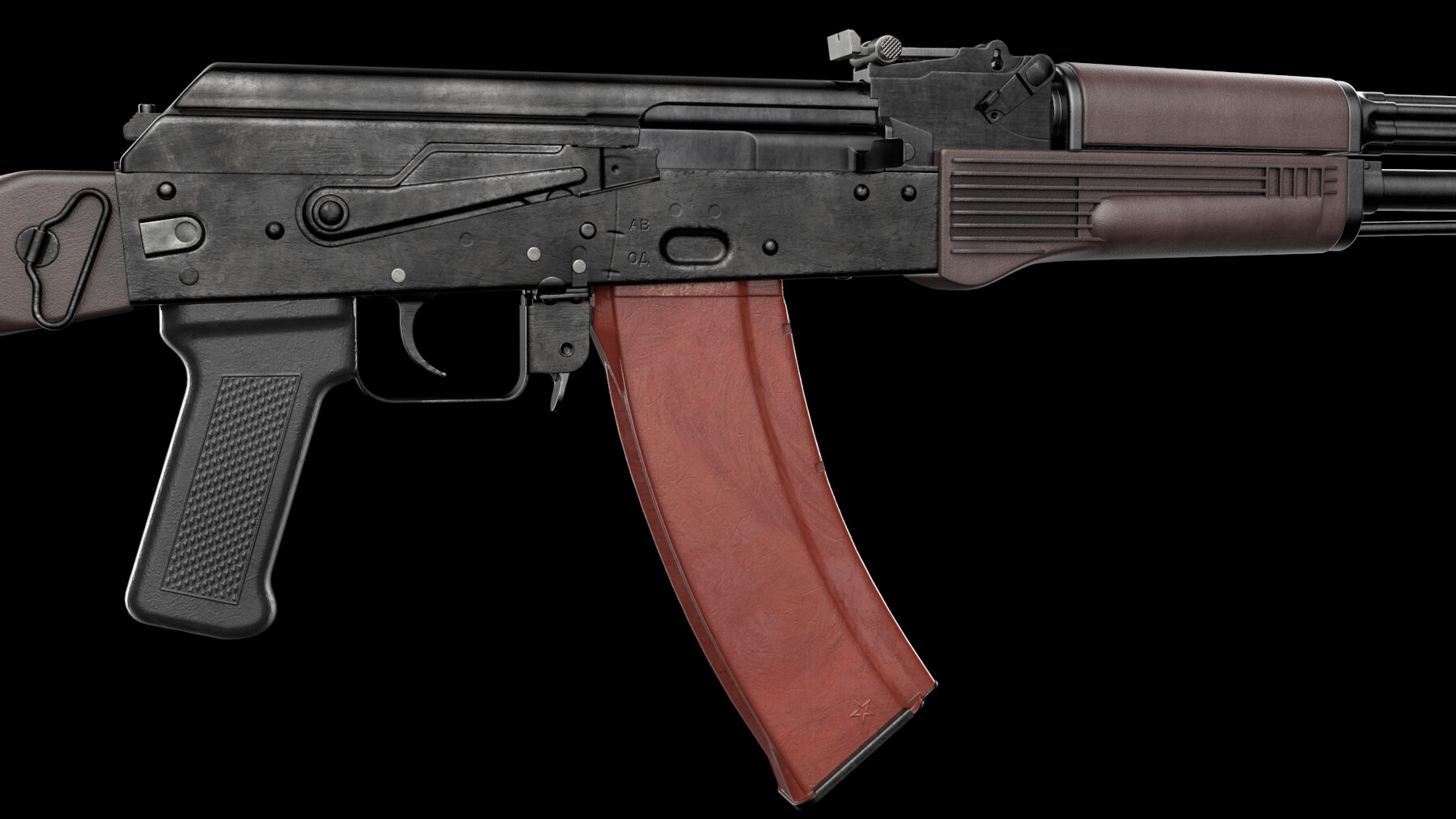 ArtStation - AK-105 AK-102 AK-104 Kalashnikov Assault Rifles (Game ...