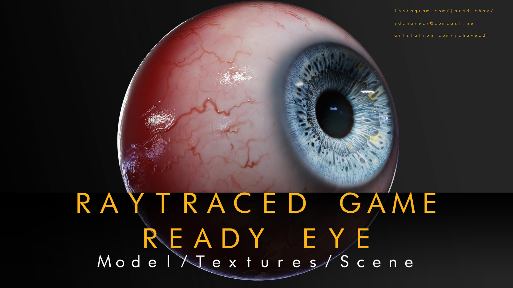 ArtStation - Marmoset Raytraced Ready Eyes | Resources