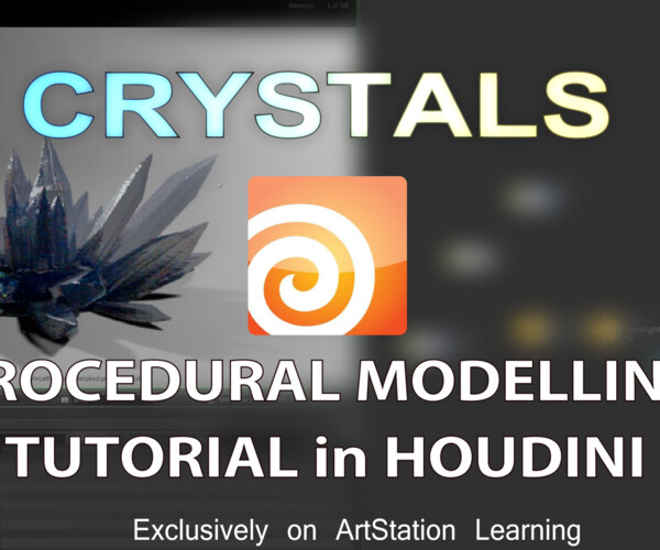 ArtStation - Crystal Modelling in Houdini | Tutorials
