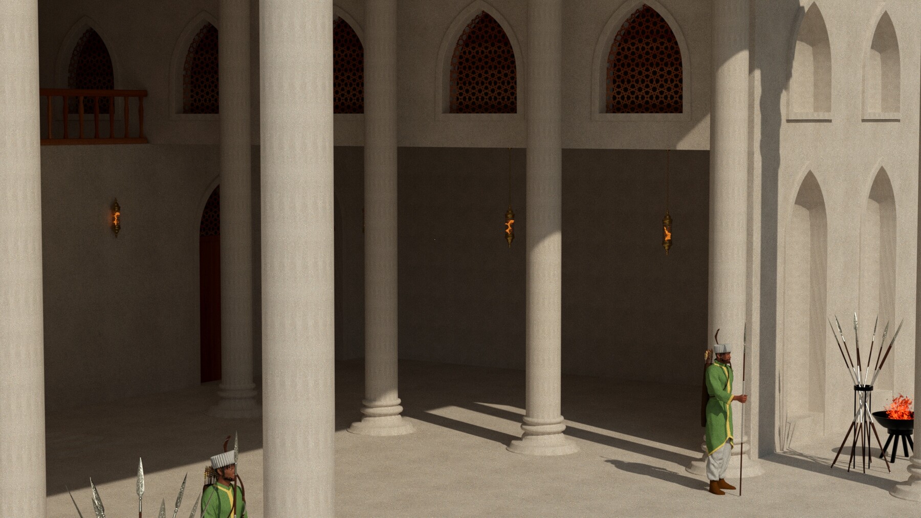 ArtStation - Ancient Persia - Government Building | Game Assets