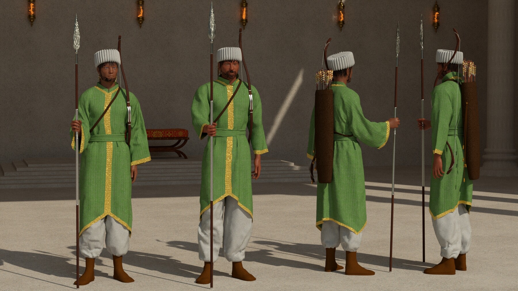 ArtStation - Ancient Persia - Government Building | Game Assets