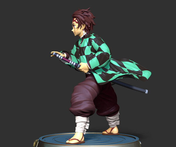 ArtStation - Tanjiro Kamado - Demon Slayer Hinokami Chronicles | Resources