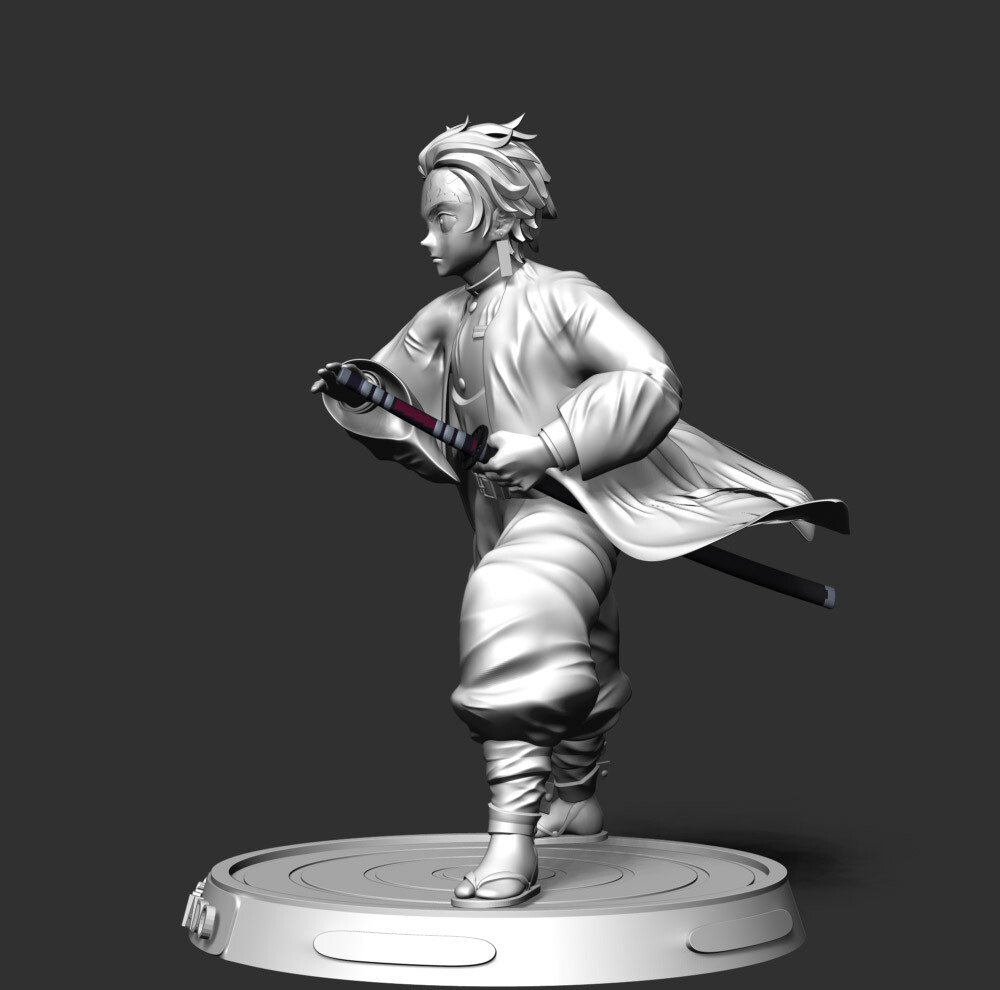 ArtStation - Tanjiro Kamado - Demon Slayer Hinokami Chronicles | Resources