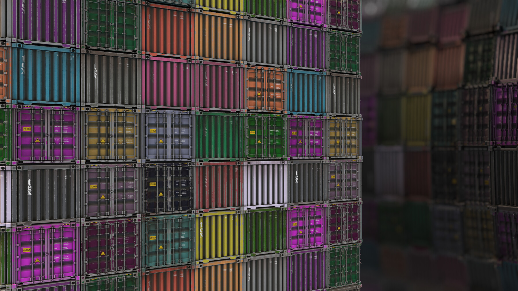 ArtStation - Cargo Shipping Container | Game Assets