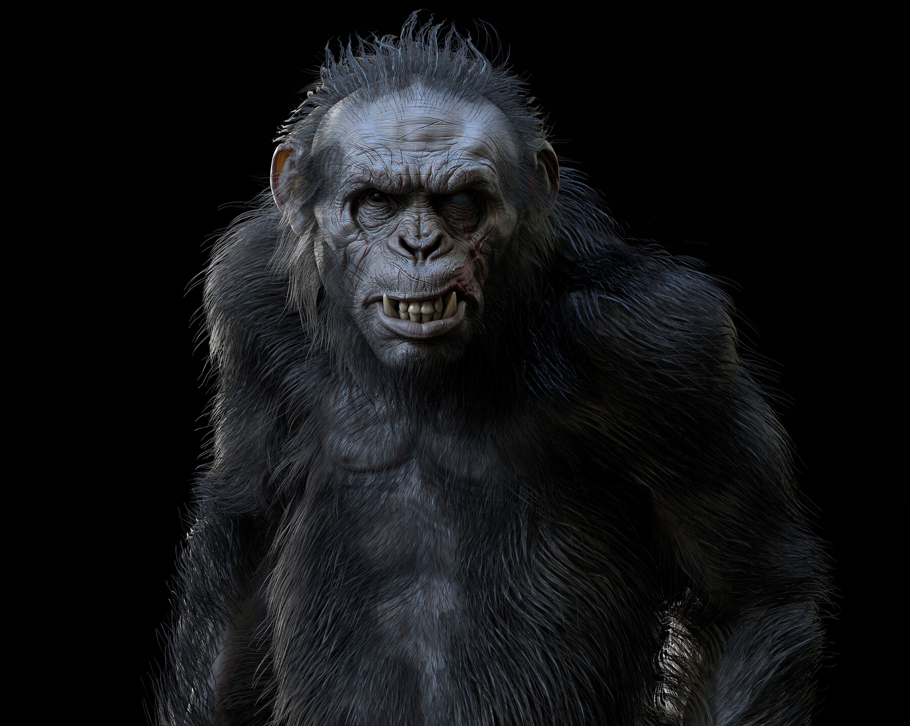 ArtStation - Ape 'Koba' (All package) | Resources