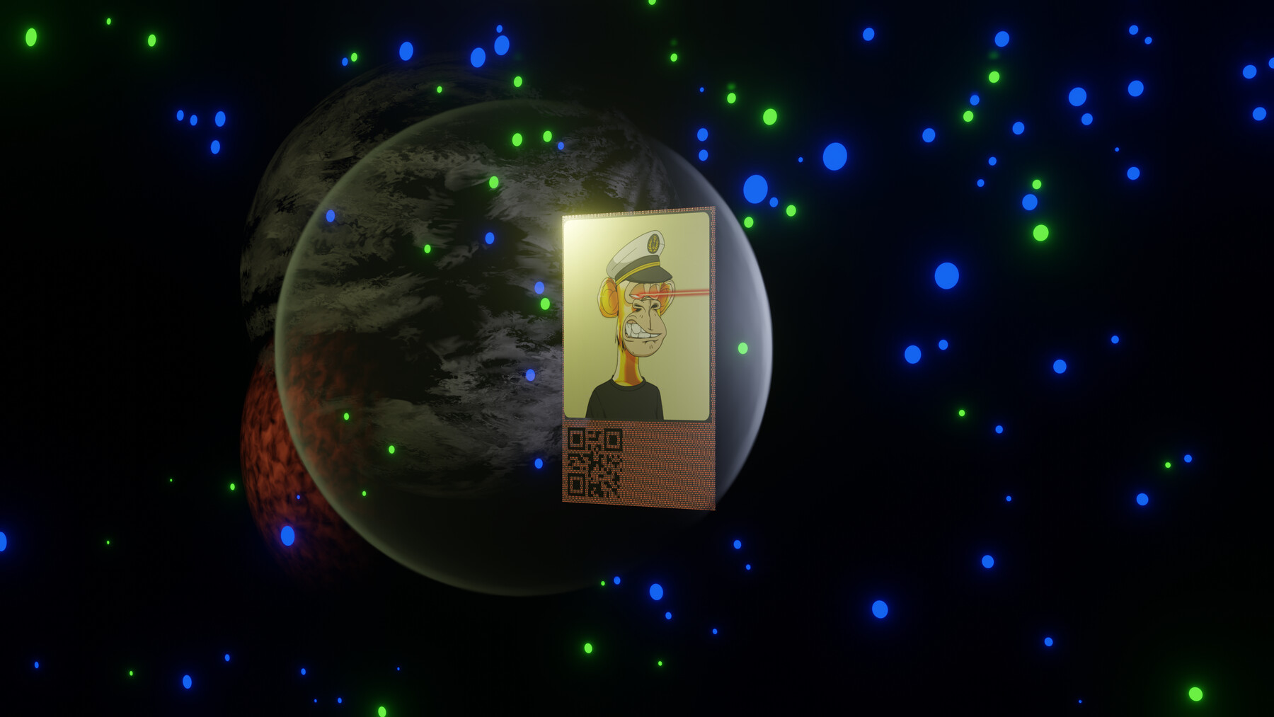 ArtStation - Trading 3D space NFT Card EEVEE Rendering Card #4 Artwork ...