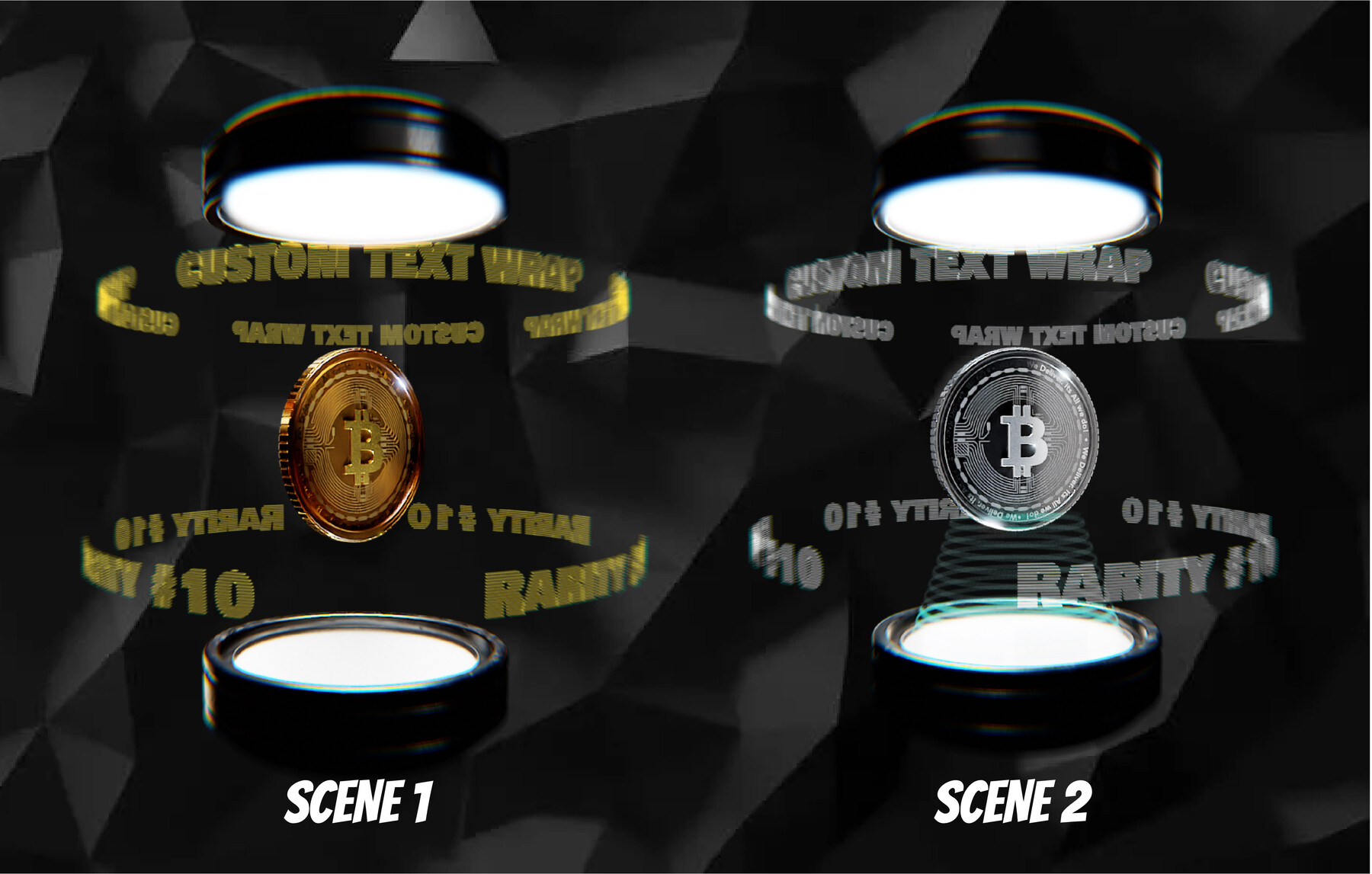 ArtStation - NFT crypto coin template for Blender | Resources
