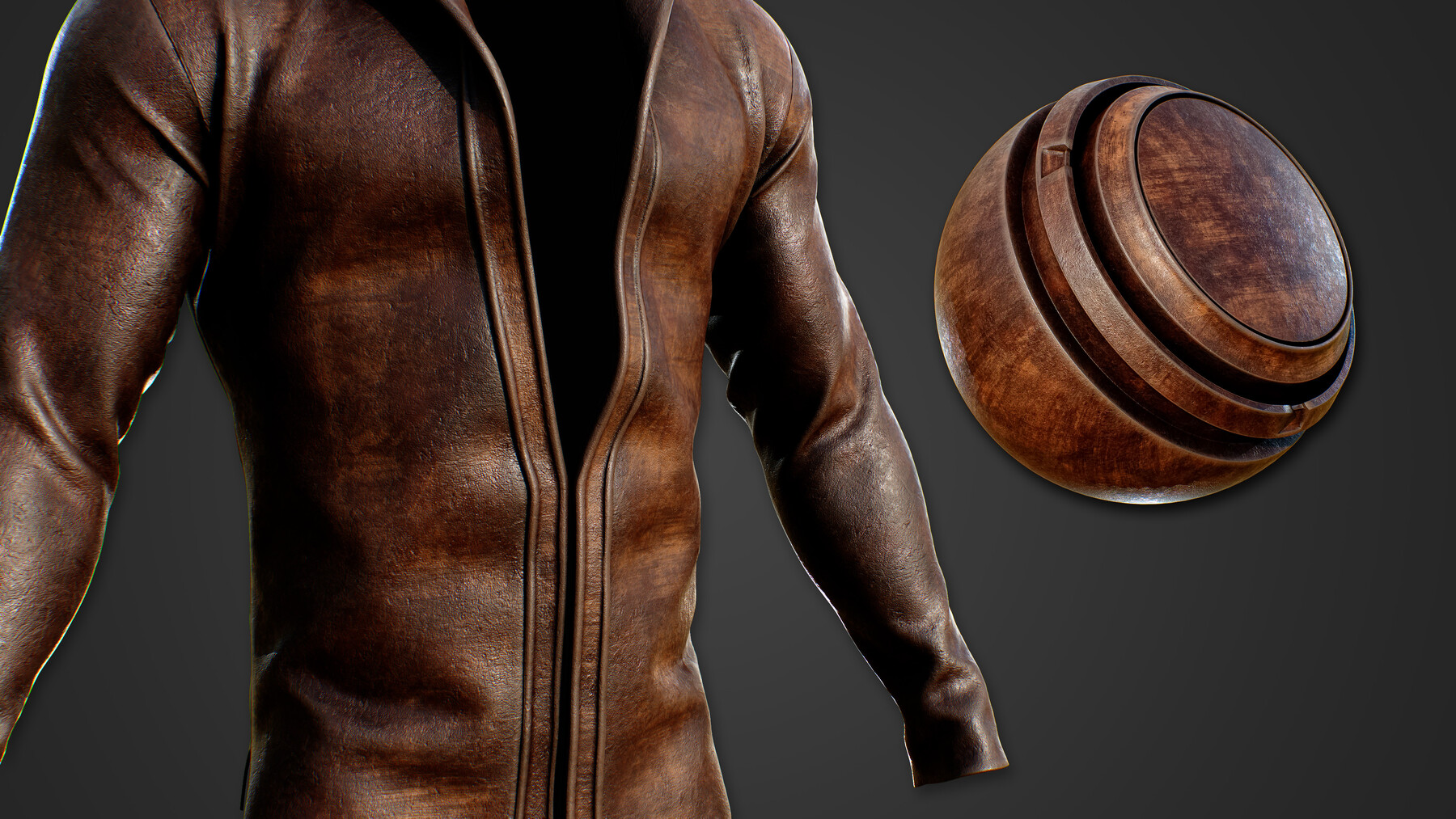 ArtStation - 30 Leather Smart Materials Vol.02 + Video Tutorial | Resources