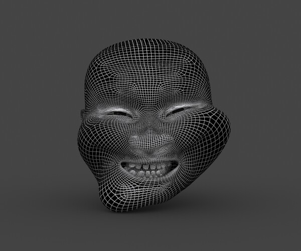 ArtStation - TROL.001 Troll Face | Game Assets