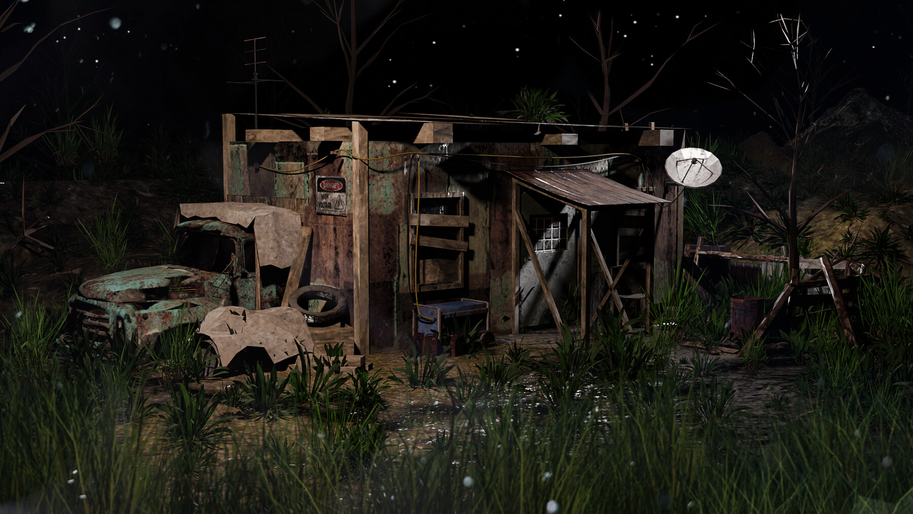 ArtStation - Apocalyptic House | Game Assets