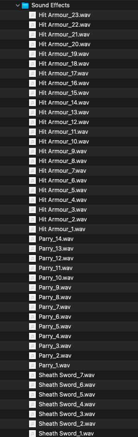 ArtStation - Sword Sound Effects 2 | Game Assets
