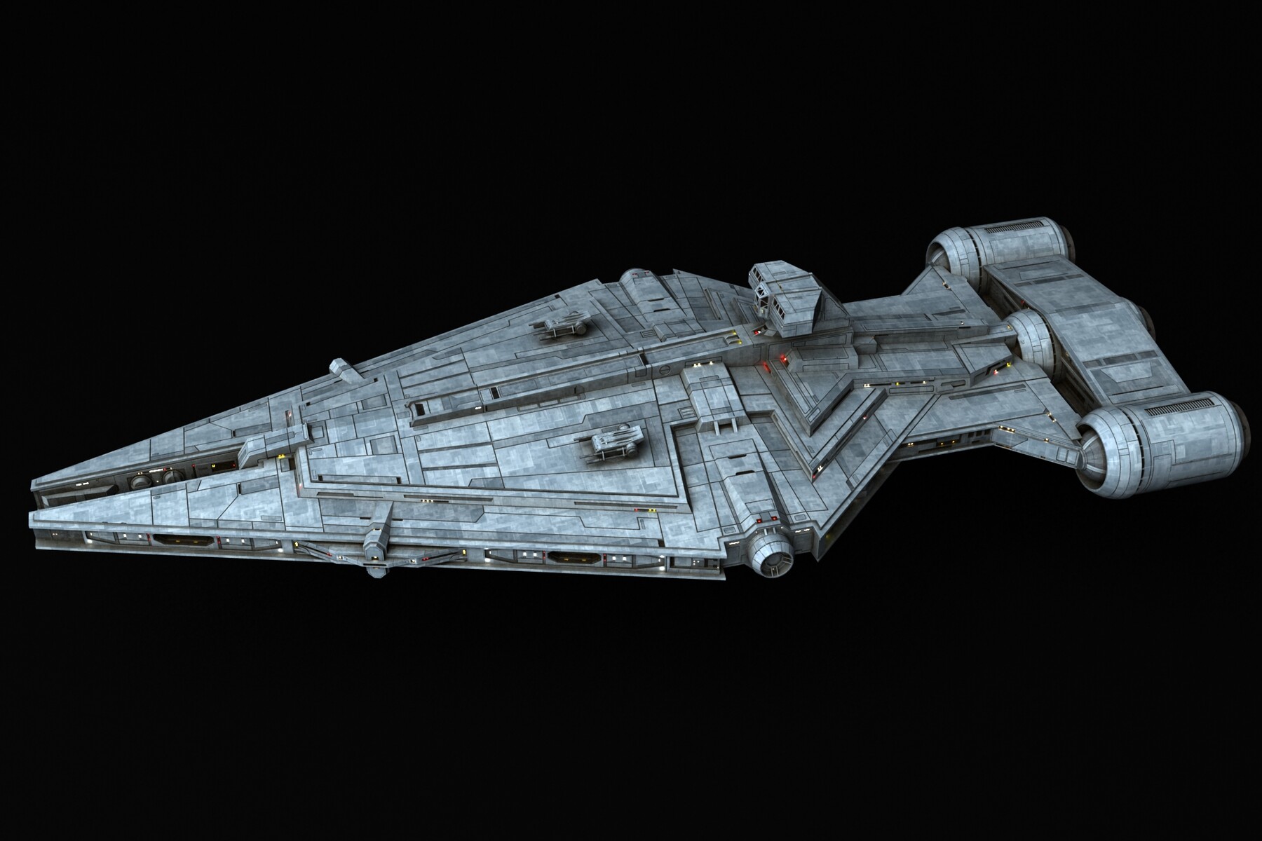 ArtStation - Arquitens-class Light Cruiser - Star Wars | Resources